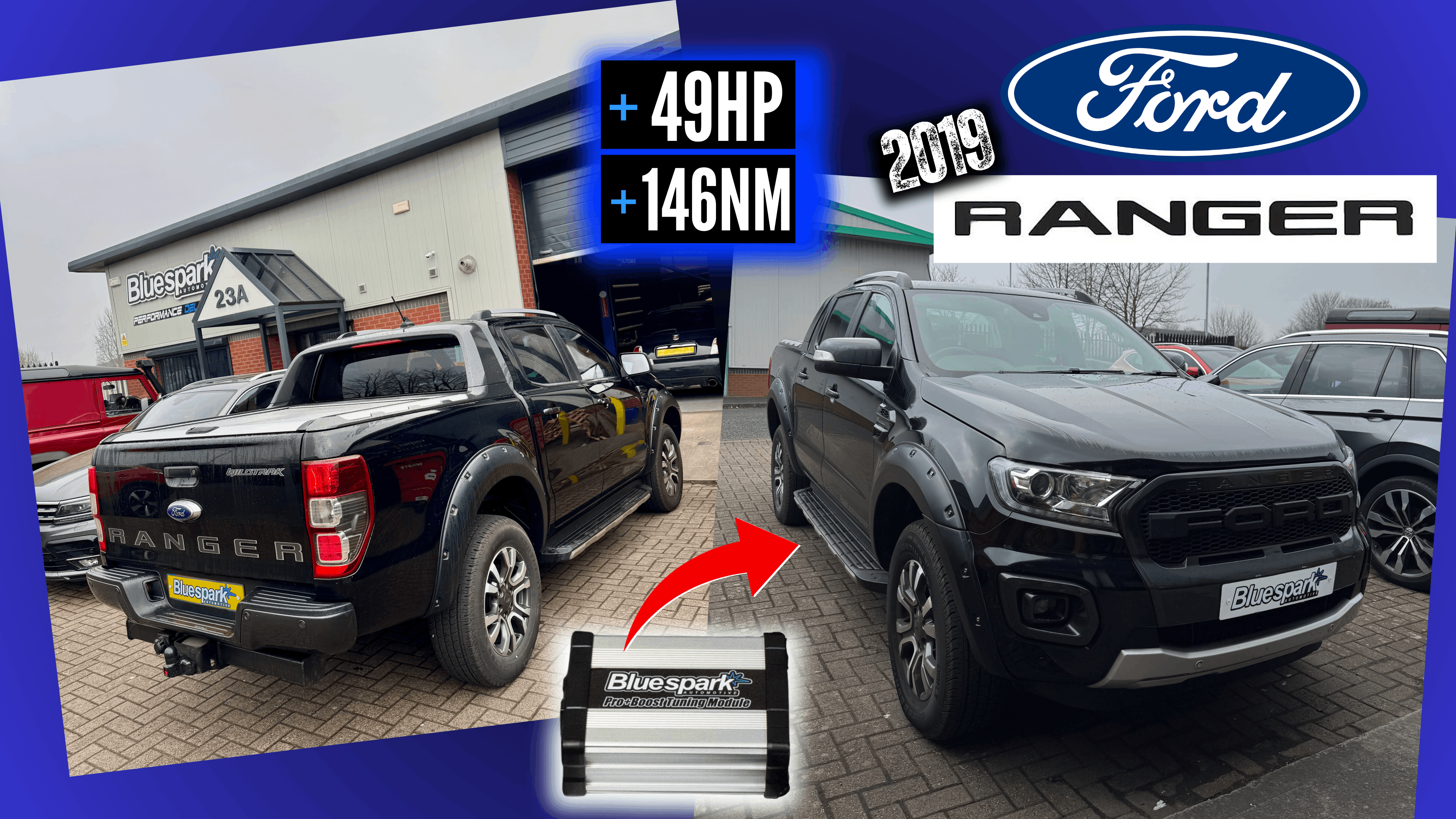 Ford Ranger 2.0 EcoBlue (2019) - 213bhp Performance Tuning with Chip ...