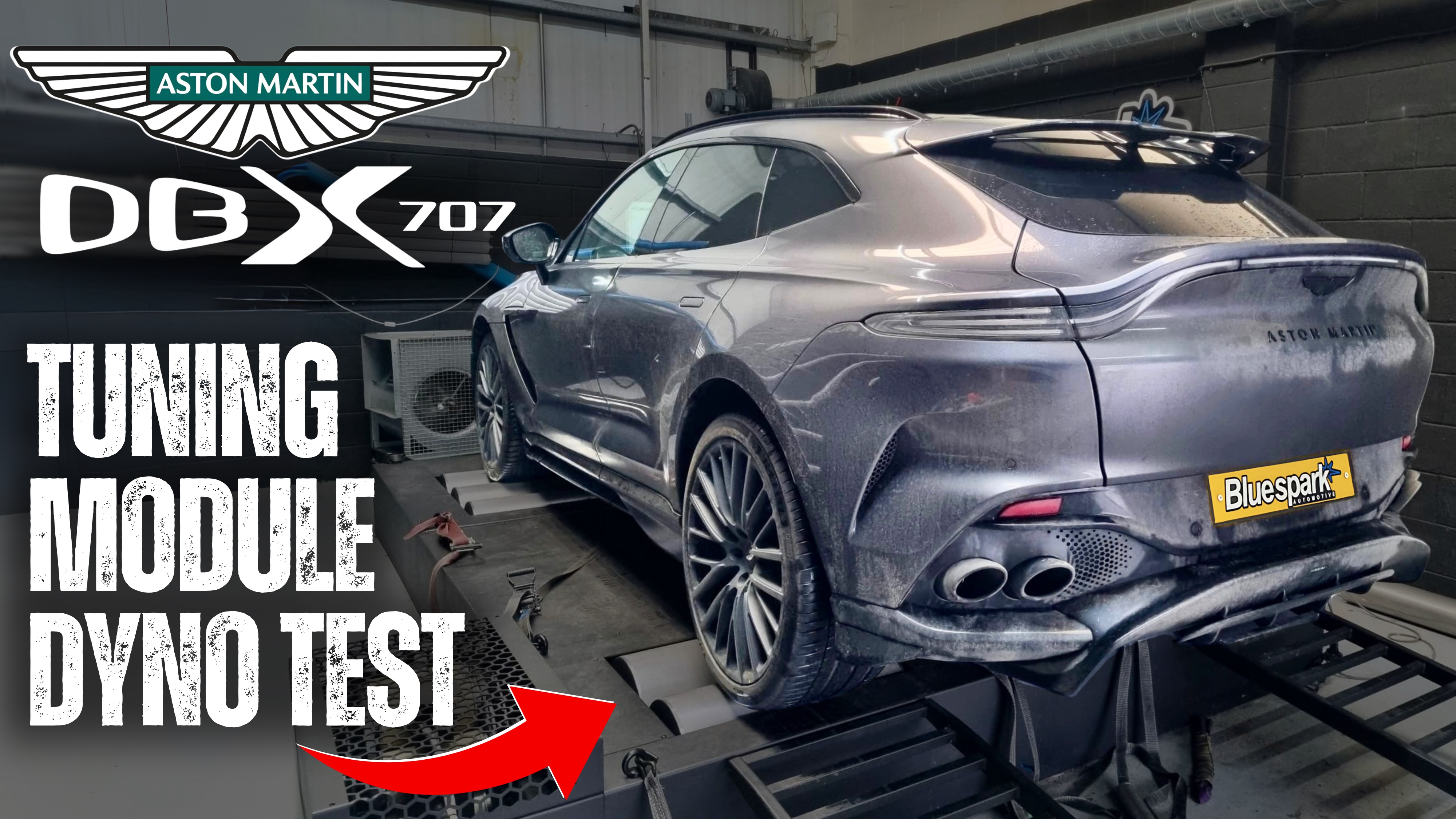 Aston Martin DBX 707 4.0 V8 Dyno Test - 707hp Performance Tuning