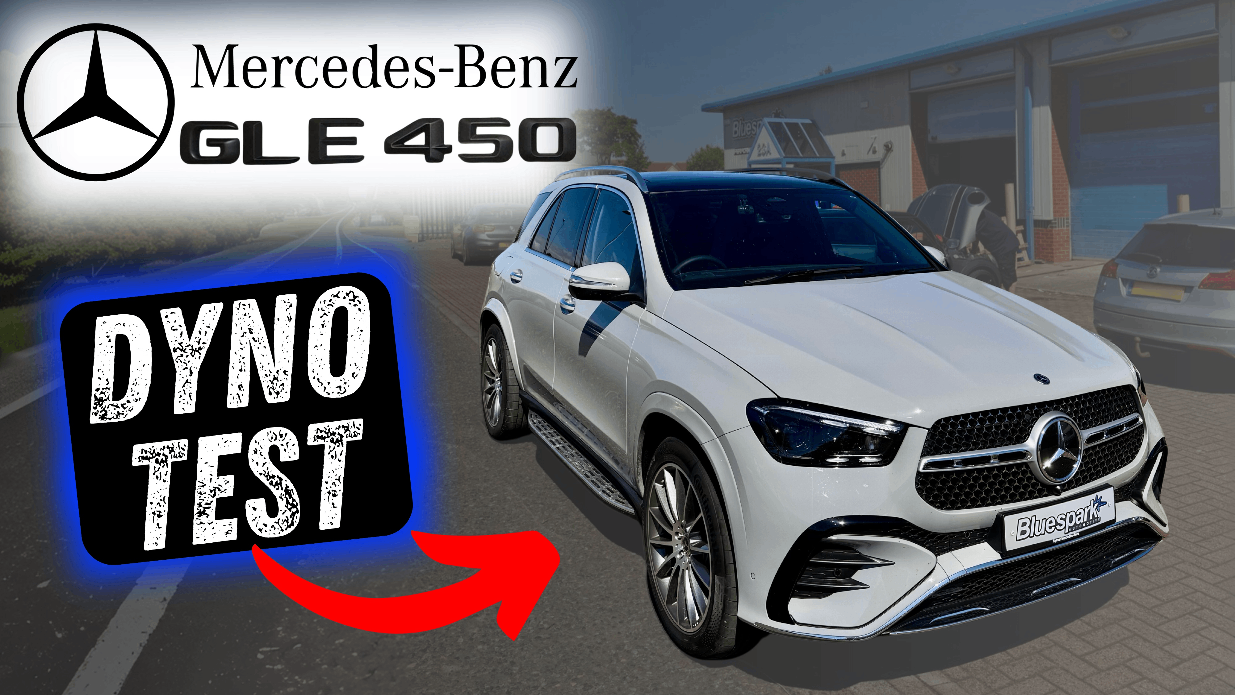 Mercedes GLE450d 4Matic AMG Line Dyno Test- 367hp Performance Tuning