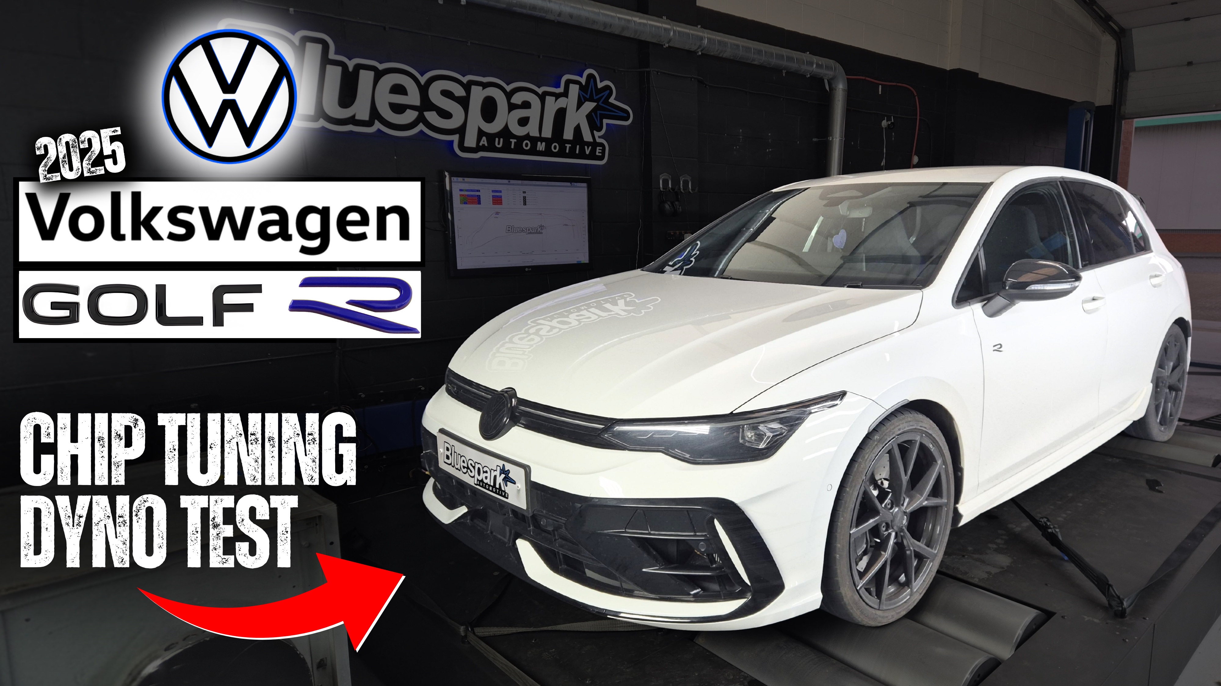 VW Golf R MK8.5 (2025) Dyno Test - 2.0 TSI Performance Tuning