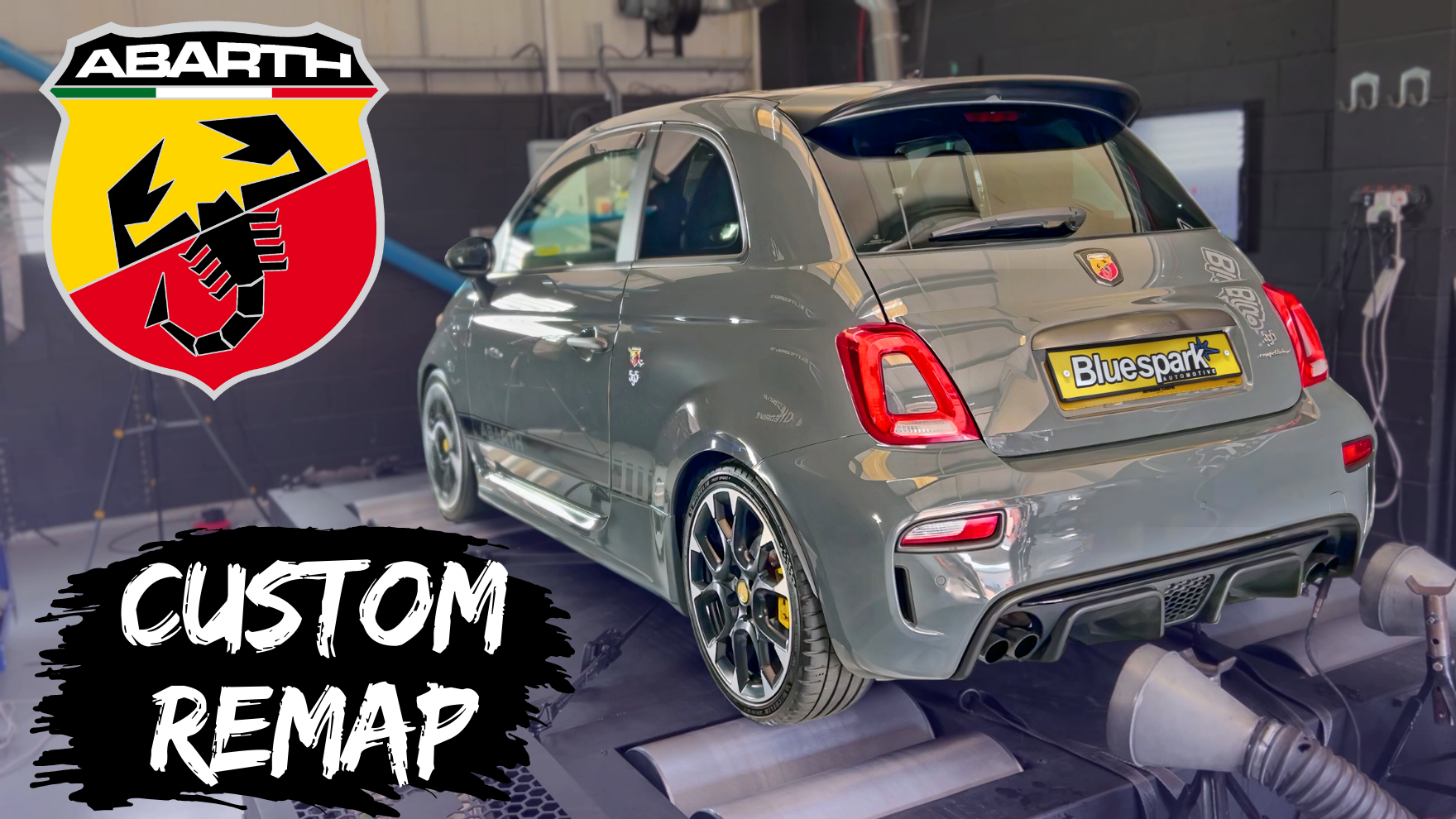 Abarth 595 180hp Competizione - Custom ECU Remap with Dyno Test