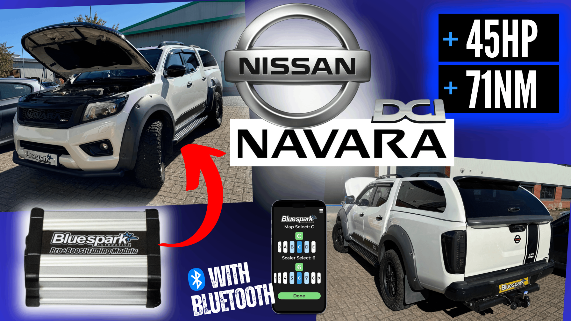 Nissan Navara 2.3 DCi - 190bhp Performance Tuning with Chip Tuning Box